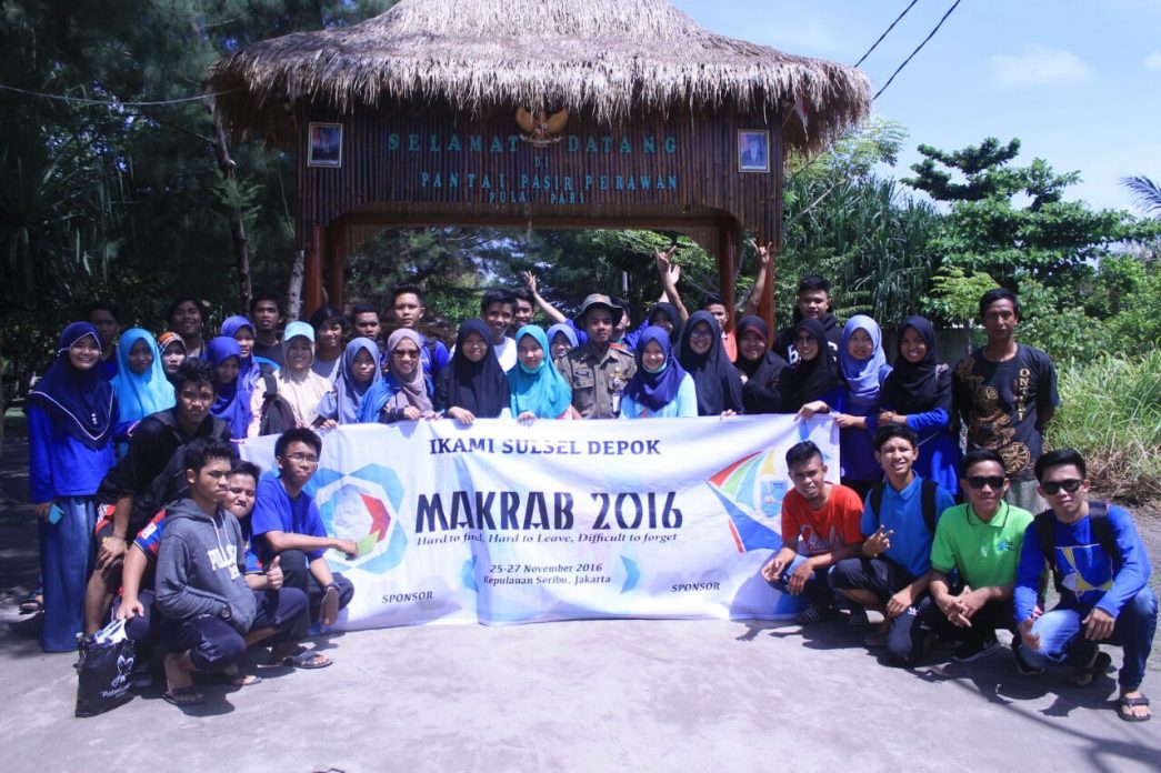 Ikami Sulsel Cabang Depok Kuatkan Persaudaraan di Pulau Seribu