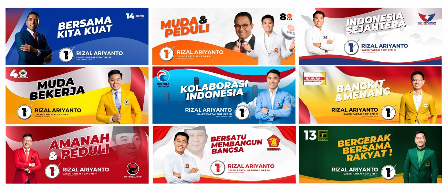 Jasa Desain Spanduk Caleg yang Menarik Perhatian Pemilih