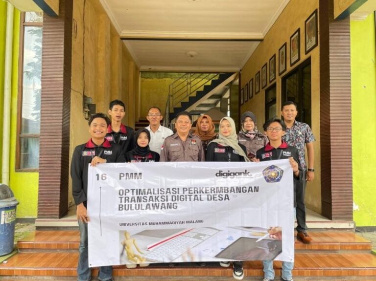 Optimalisasi Transaksi Digital Desa Bululawang oleh Mahasiswa Universitas Muhammadiyah Malang