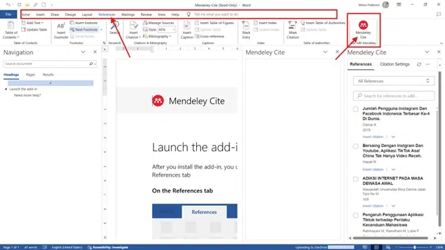 Cara Lengkap Install dan Menggunakan Mendeley di Microsoft Word: Panduan Praktis untuk Penulisan ...