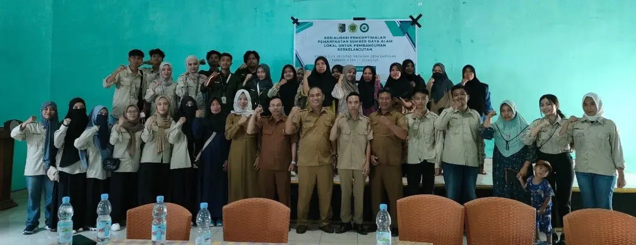 Mahasiswa KKN PMD Unram Desa Labuan Pandan Berikan Sosialisasi ...