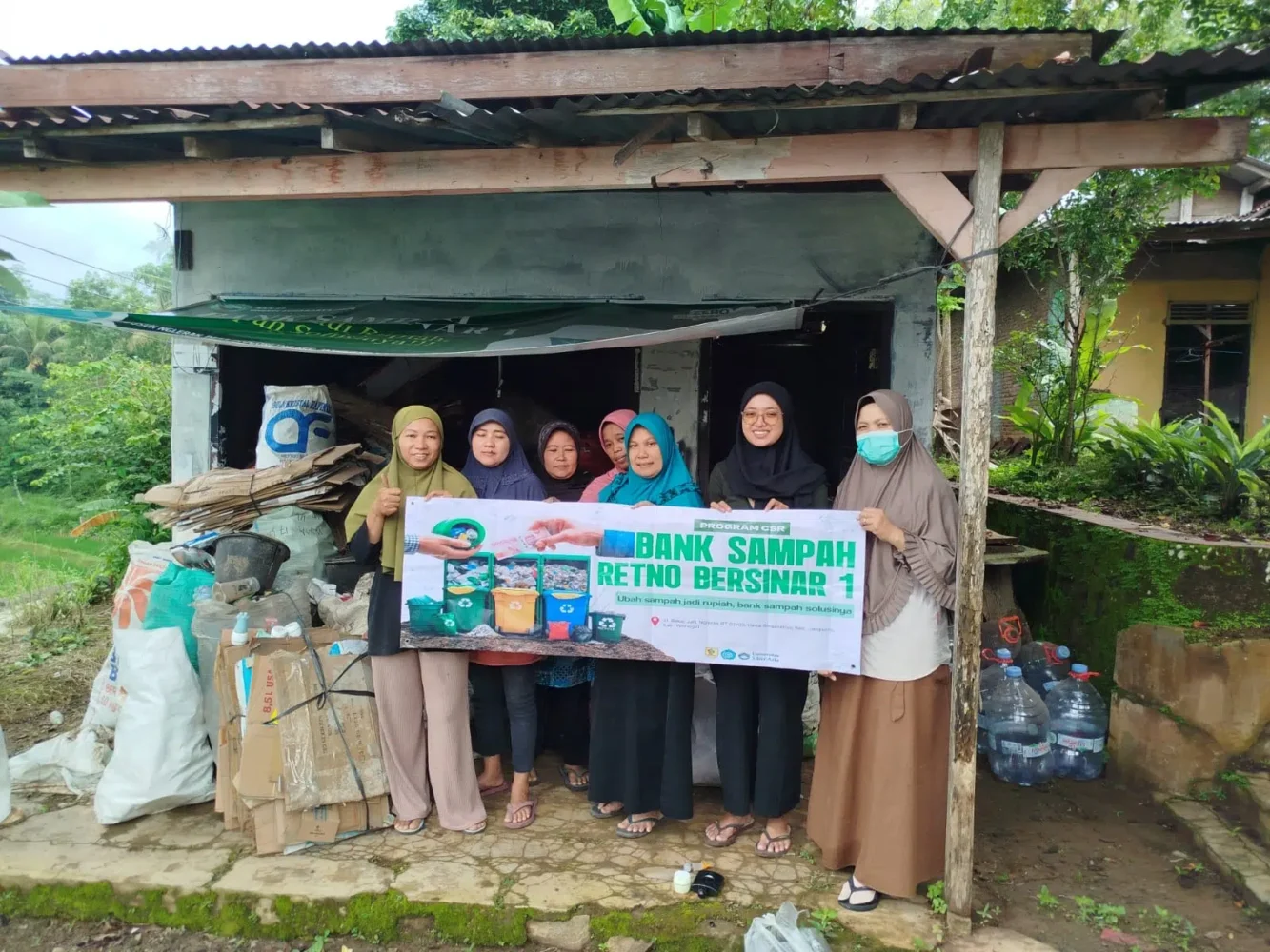 Bank Sampah Retno Bersinar 1 Dorong Kesadaran Lingkungan di Desa