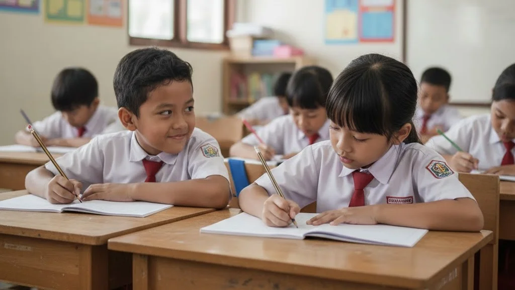 Mengapa Anak Sekolah Dasar Mudah Meniru Temannya?