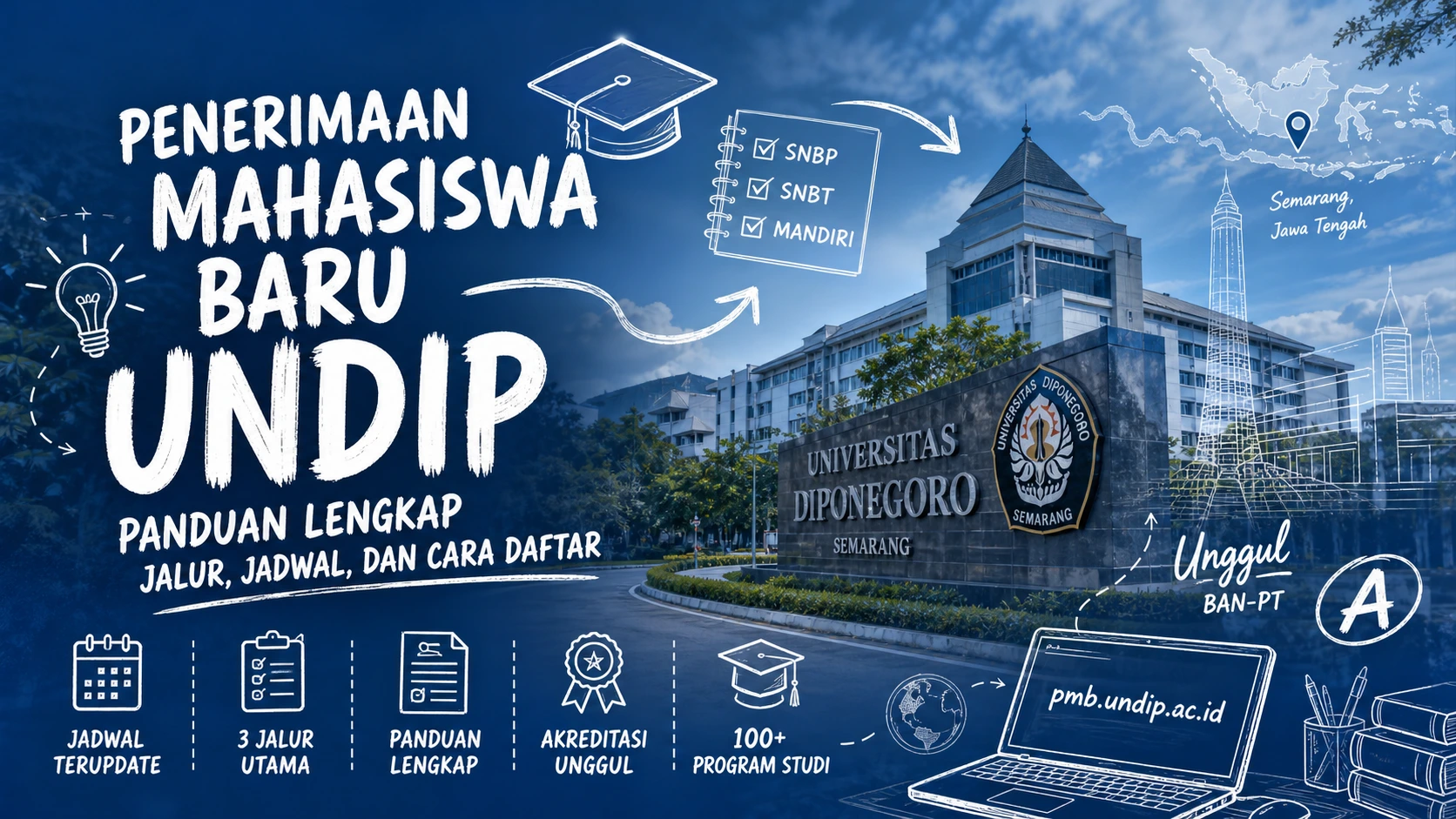 Penerimaan Mahasiswa Baru UNDIP: Panduan Lengkap Jalur, Jadwal, dan ...