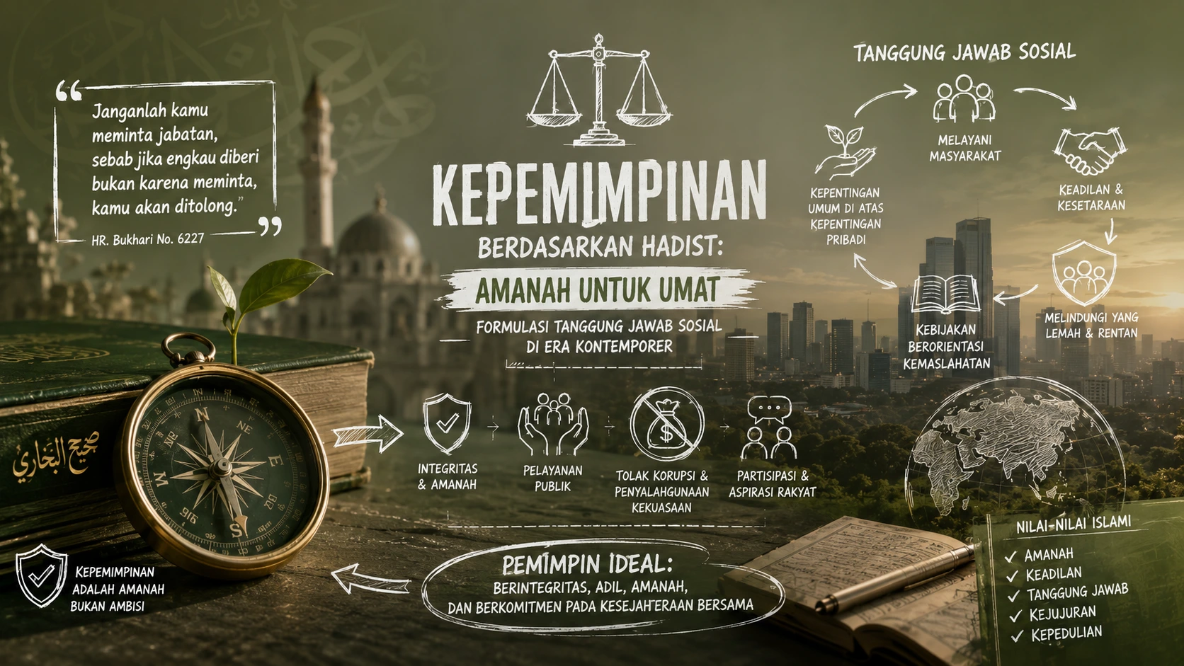 Kontekstualisasi Hadist Kepemimpinan: Formulasi Tanggung Jawab Sosial ...
